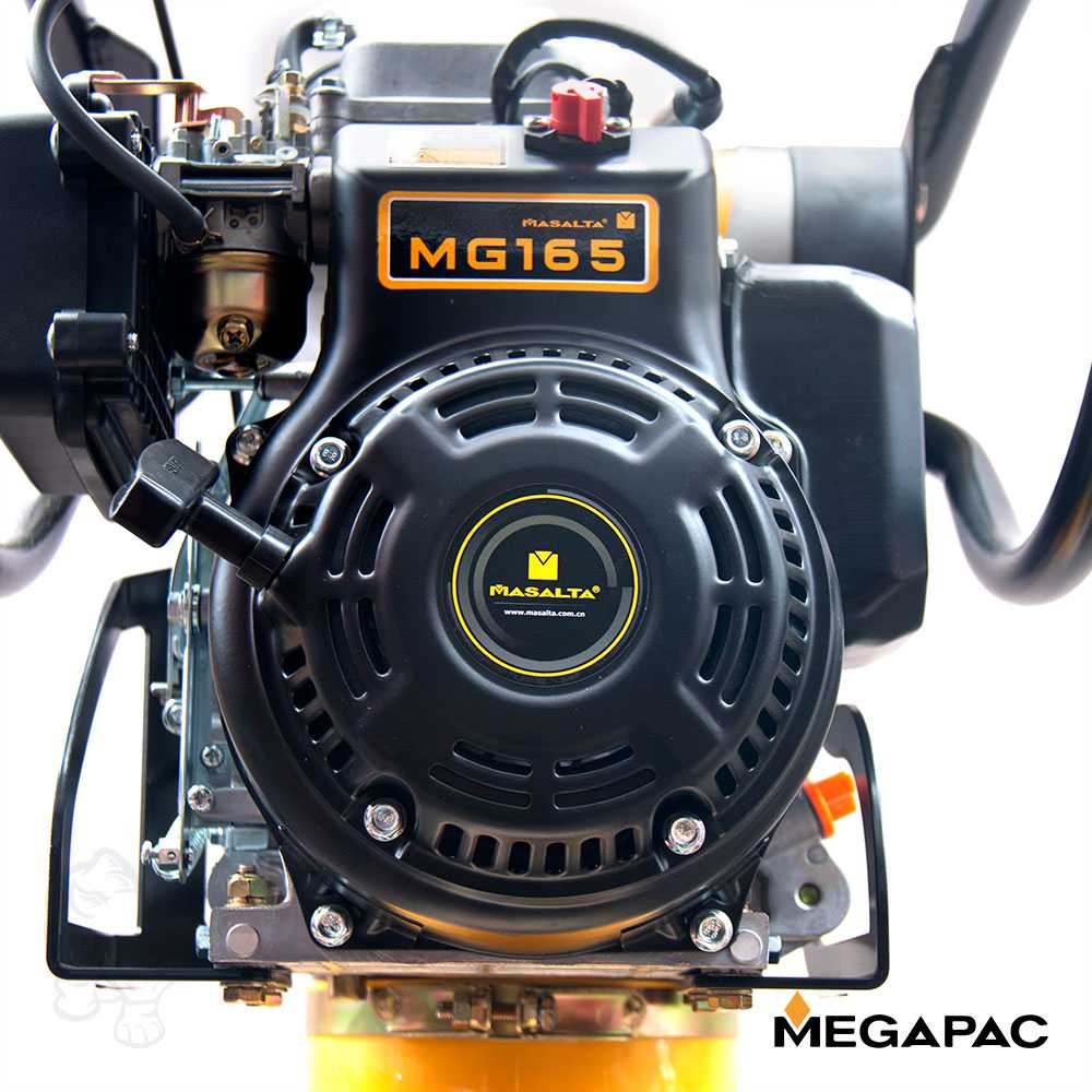 Apisonador tipo canguro MG165 con motor Masalta – Megapac – Construyendo el futuro